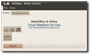GNU Solfege Esercizi per l'Educazione dell'Orecchio Musicale 3.16.3 - Linux Freedom